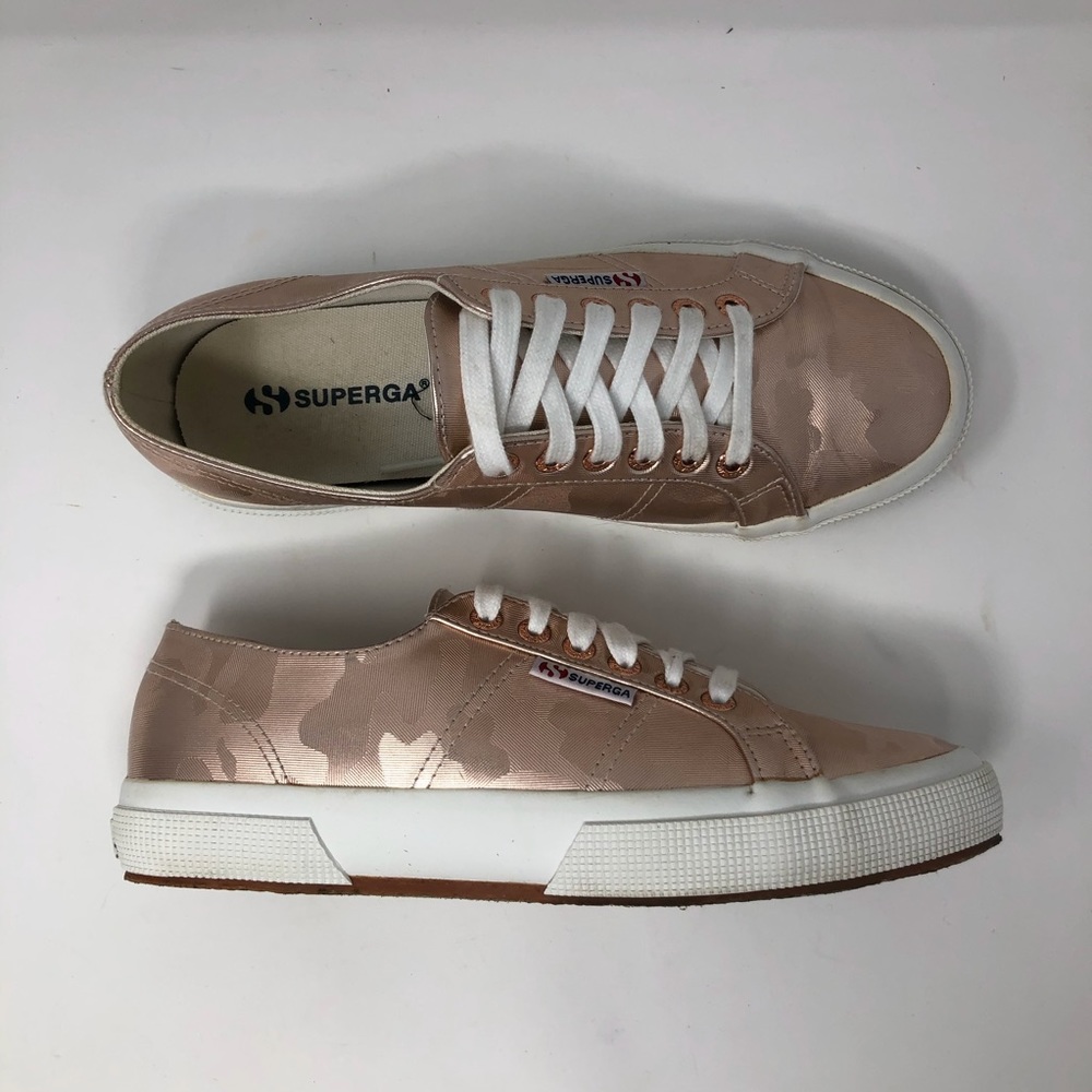 Superga Army Chrome Rose Gold W8.5 M7 - Gem